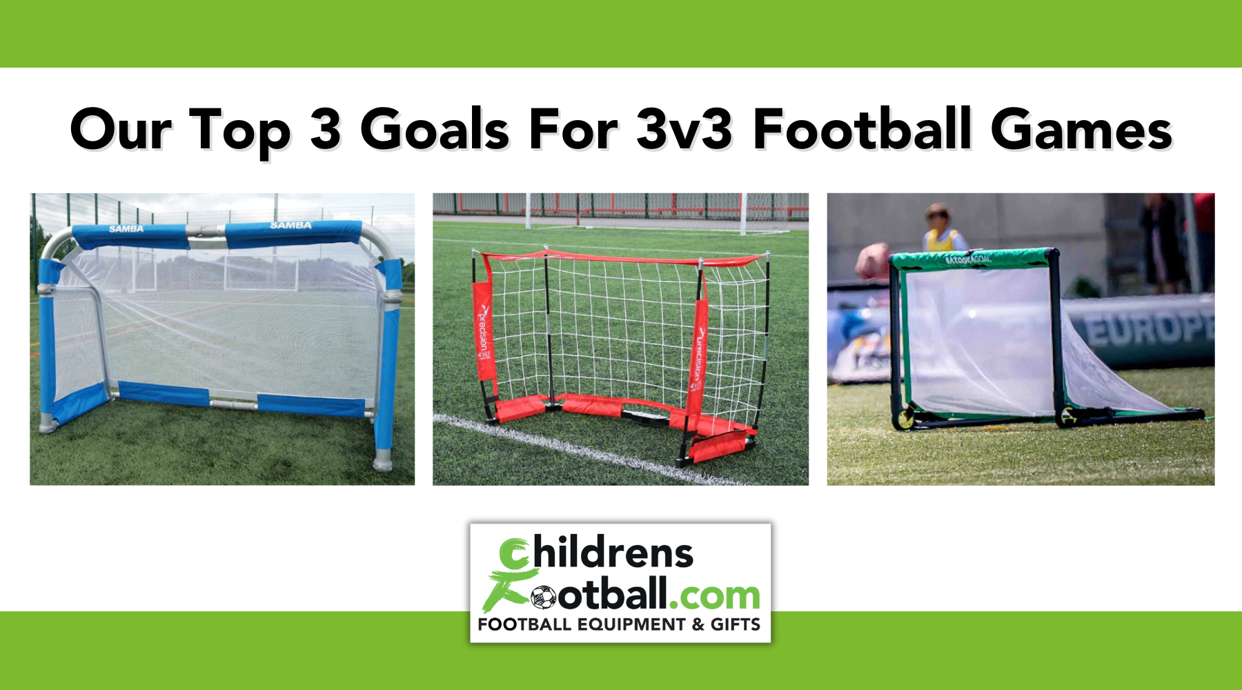 Our Top 3 Goals For 3v3 Football Games – ChildrensFootball.com