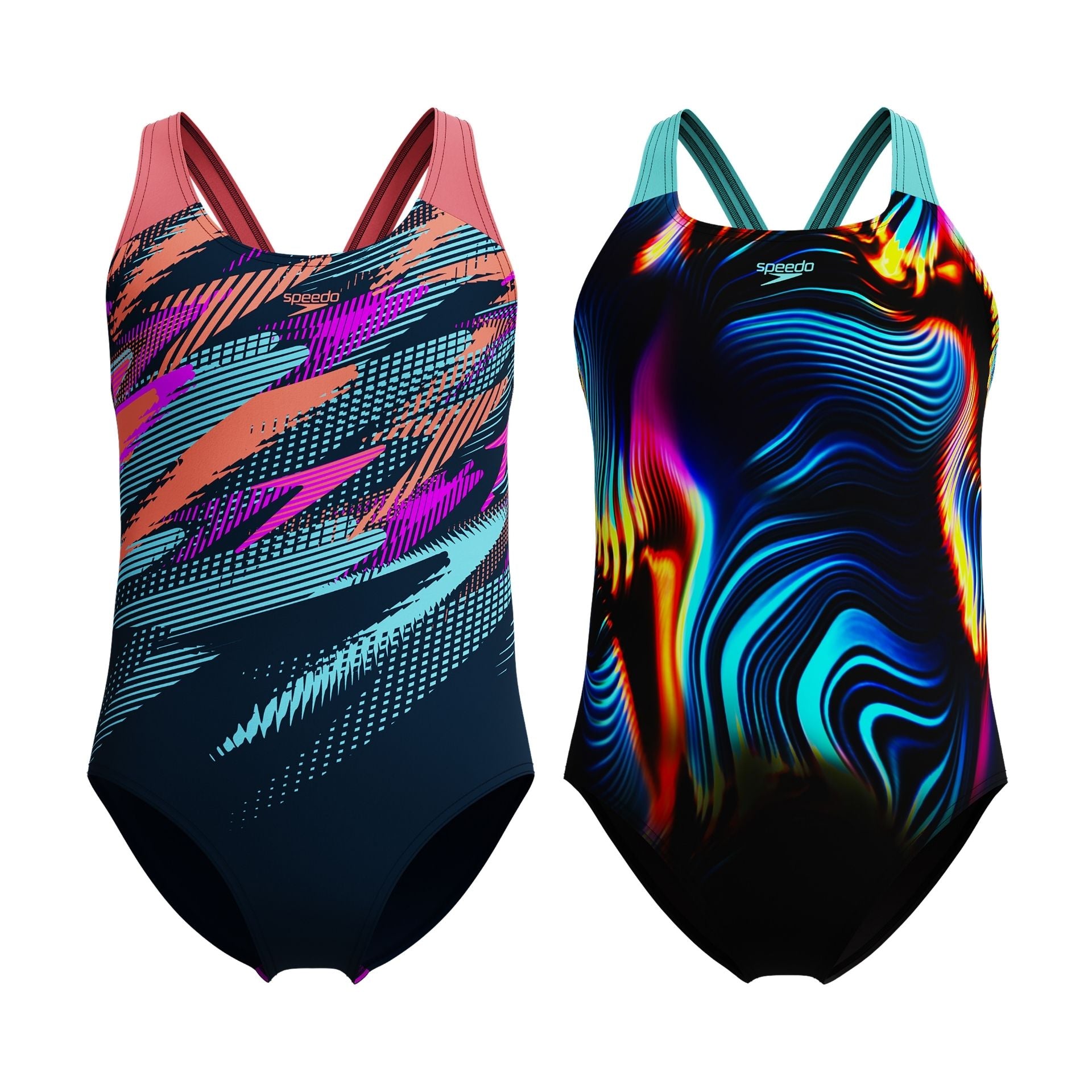 Speedo Digital Placement Splashback Teen Swimsuit – ChildrensFootball.com