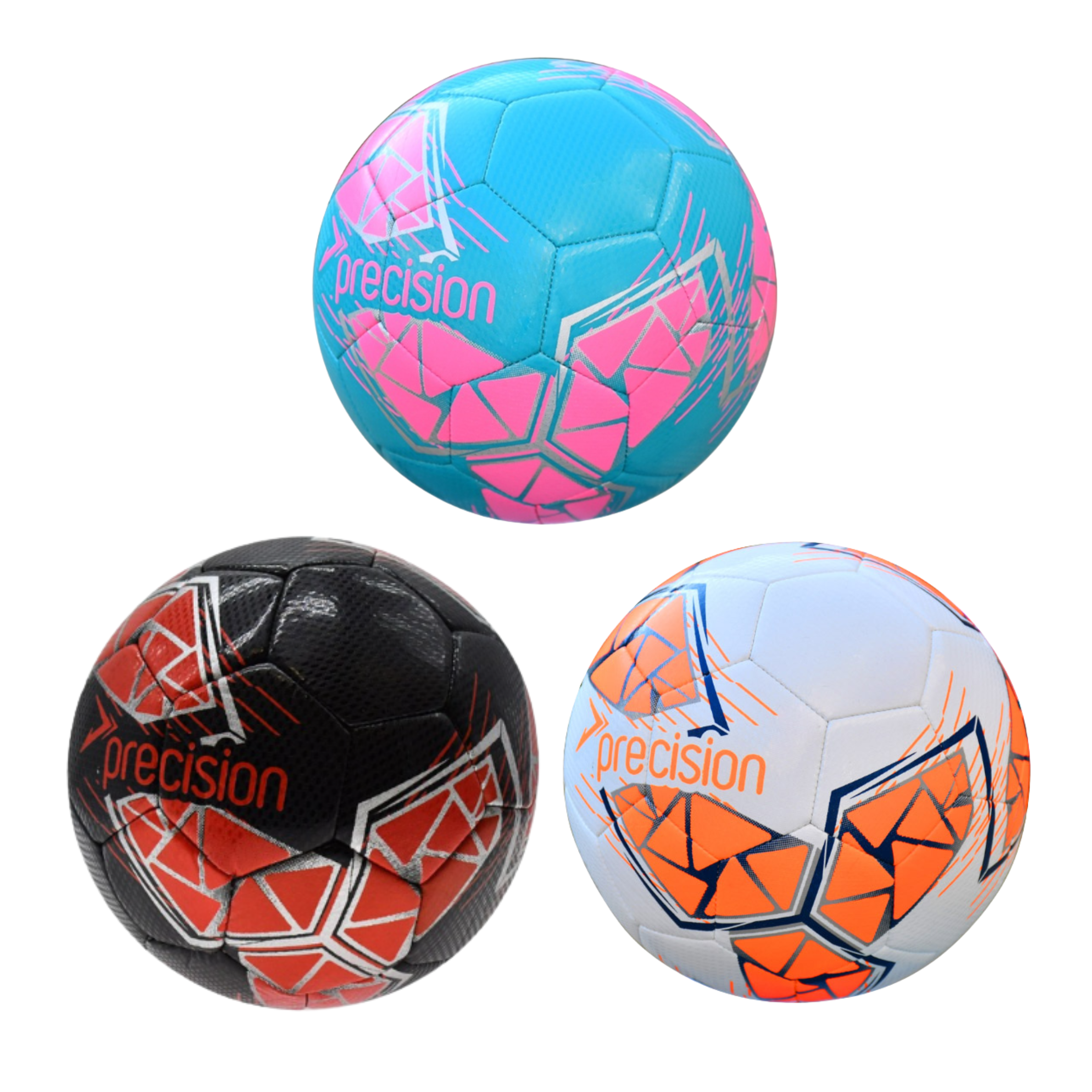 Precision Fusion Midi Size 2 Training Ball | ChildrensFootball.com
