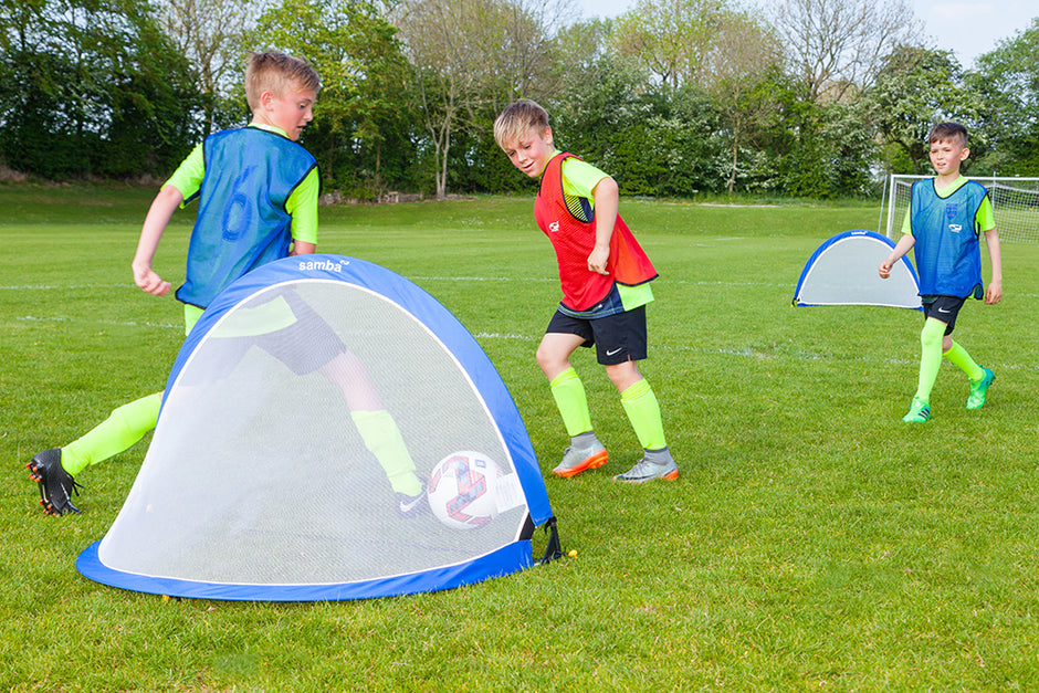 Children's Football Goals - Pop-up goals, soccer goals, garden ...